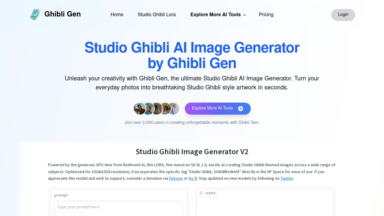 Ghibli Gen - BestofAI